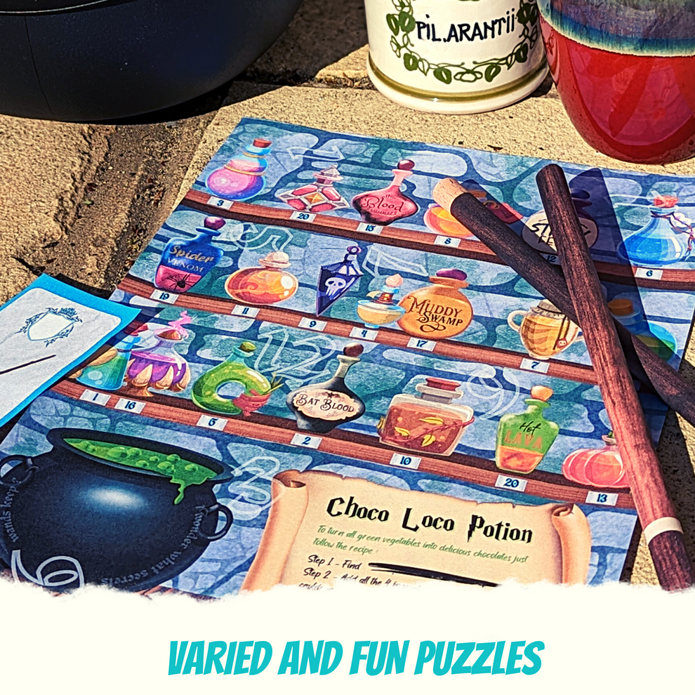 Escape Room for Kids at home : the Great Wizard Escape – Paper Adventures